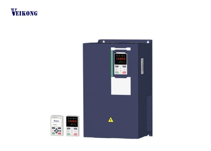 VEIKONG 4kW Solar Pump Inverter, 3HP 220V/380V VFD Drive, 99% Efficient MPPT Controller for Deep ...