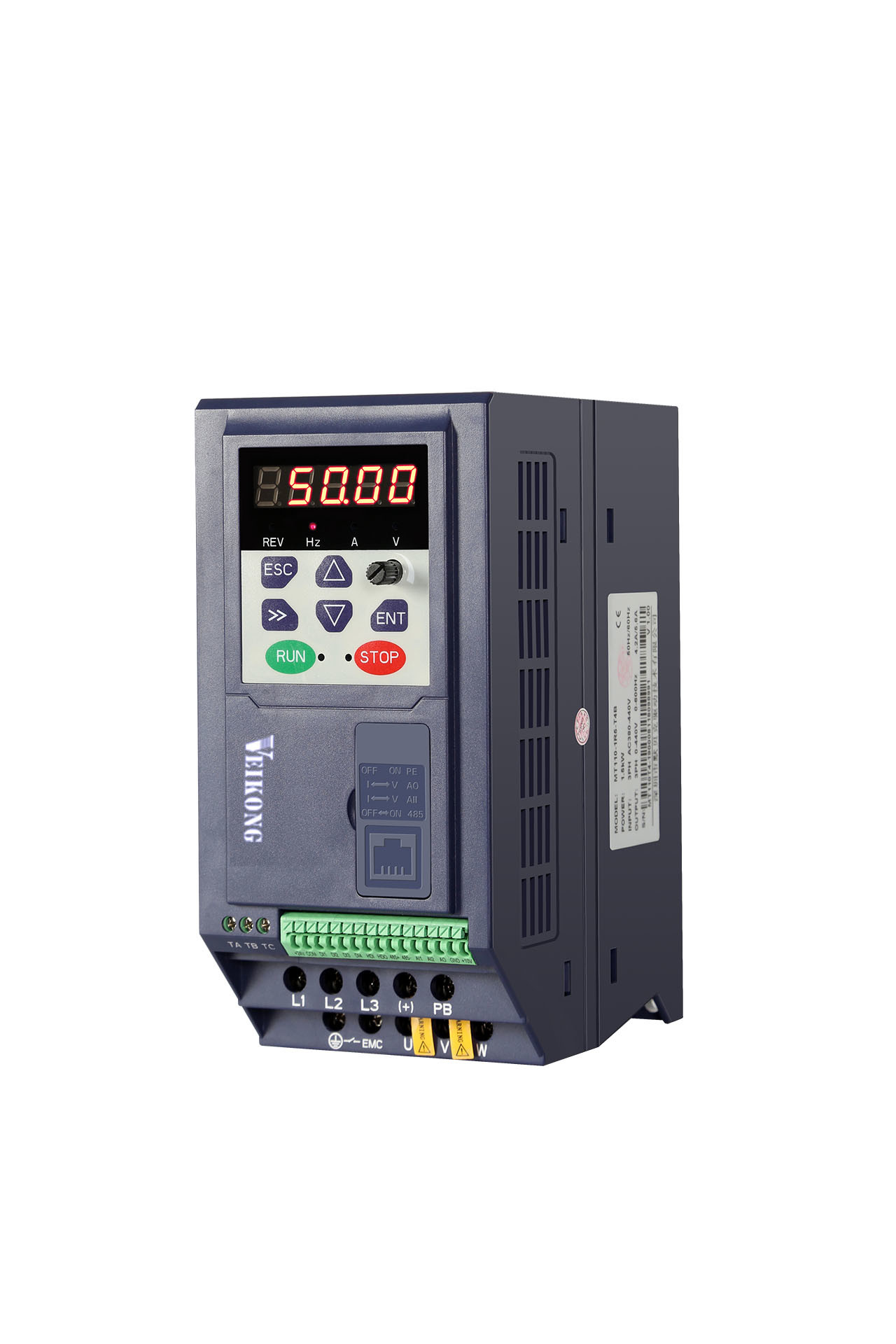 VFD500M Compact and Easy-to- VFD Variable Frequency Drive for ...