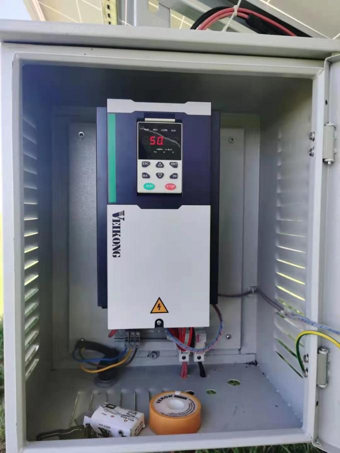 Solar VFD ac and dc input solar pump inverter 380v 4kw 5hp mppt control