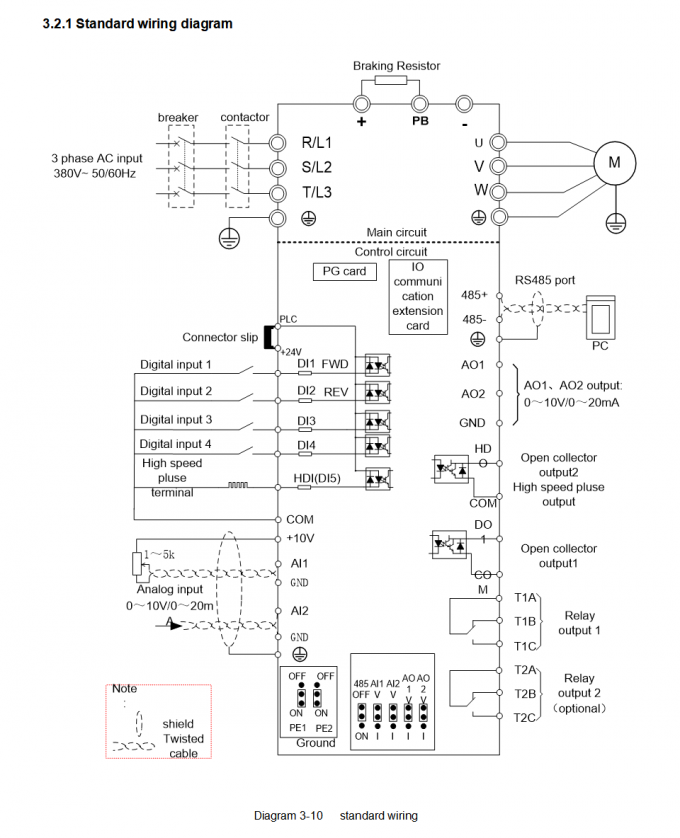 VEIKONG 0.75kw to 710kw PMSM Inverter For Permanent Magnet Synchronous ...