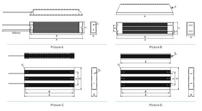 High Power VFD Braking Resistor